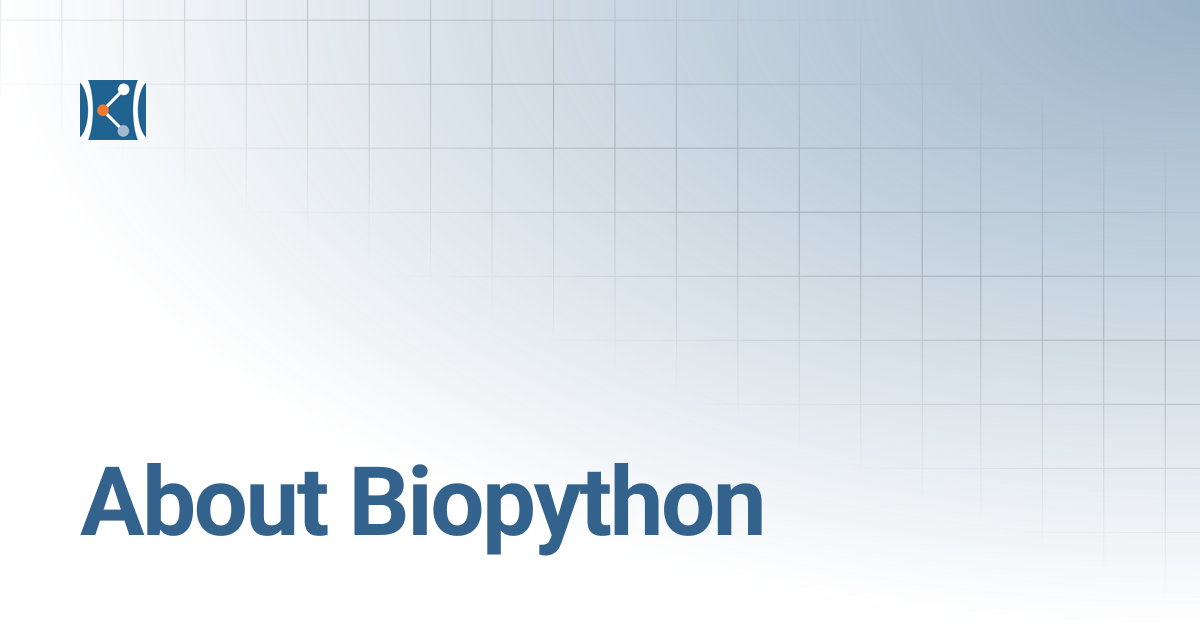 About Biopython | The Barbara K. Ostrom (1978) Bioinformatics and Co